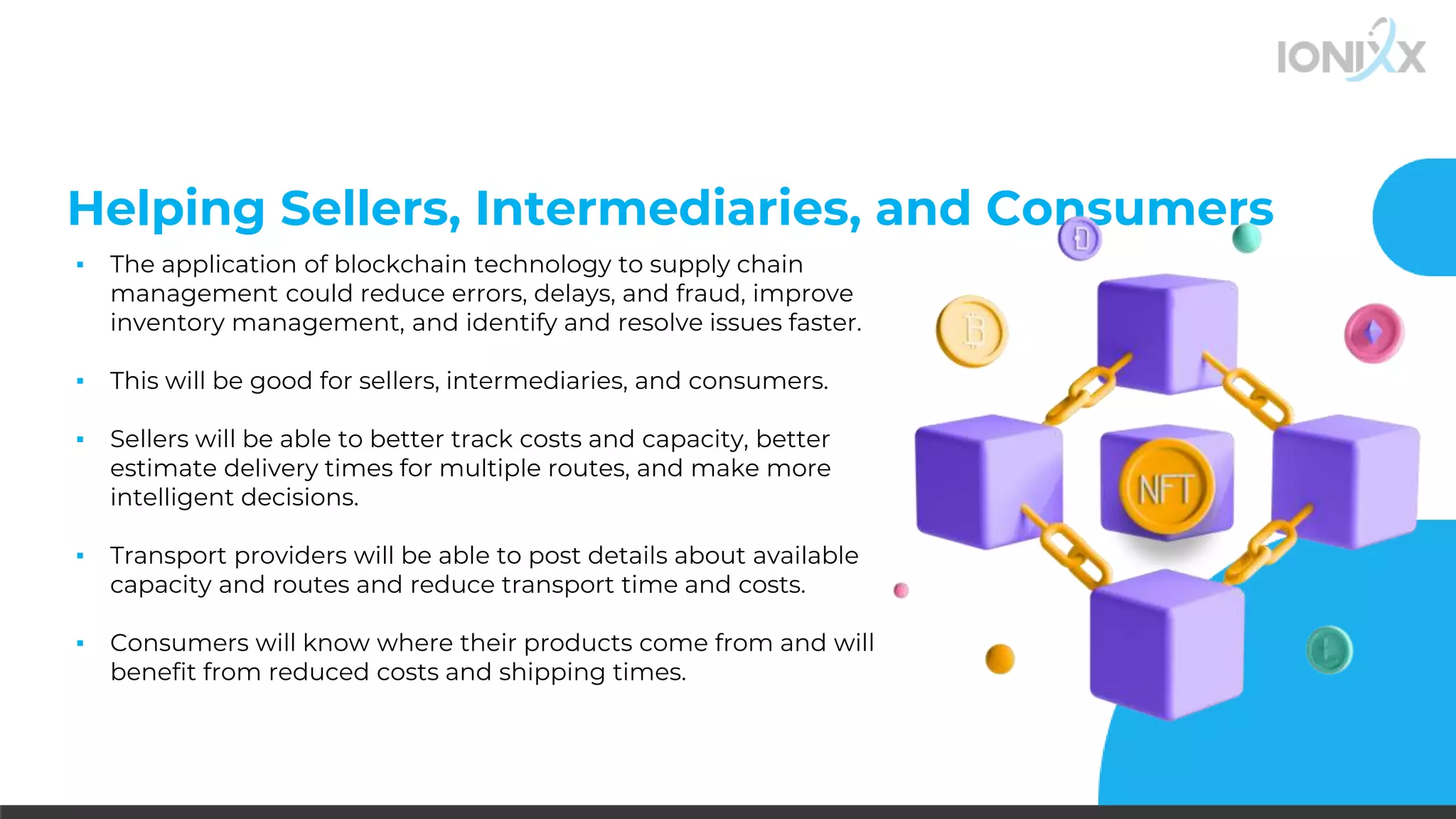 Optimizing Logistics With Blockchain Technology | PPTX