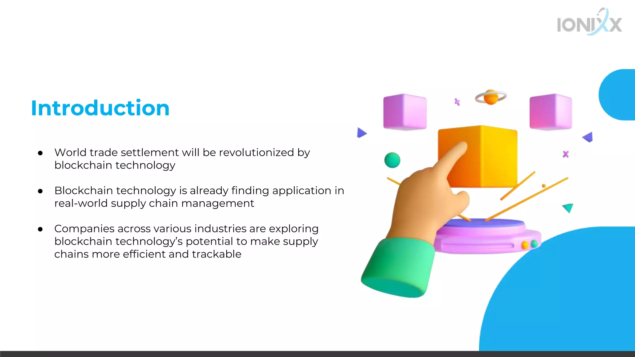 Optimizing Logistics With Blockchain Technology | PPTX