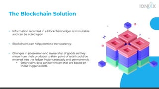 Optimizing Logistics With Blockchain Technology | PPTX