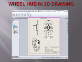 Design, Analysis and Optimization of Automobile Wheel Hub | PPTX