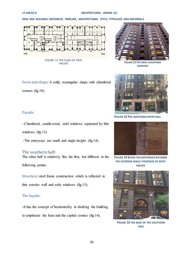 High rise historical timeline, architectural style, typology and ...