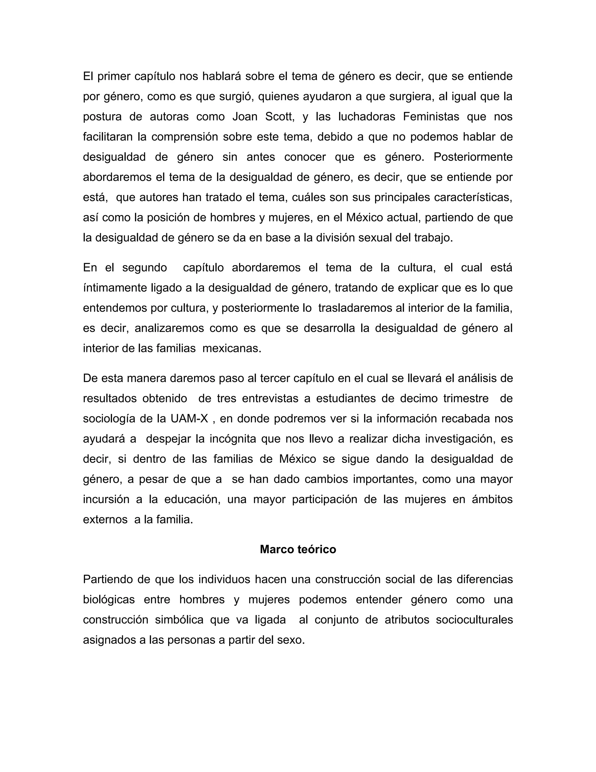 Desigualdad de genero | PDF