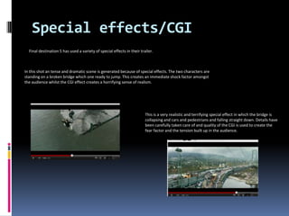 Final destination 5 trailer analysis | PPTX