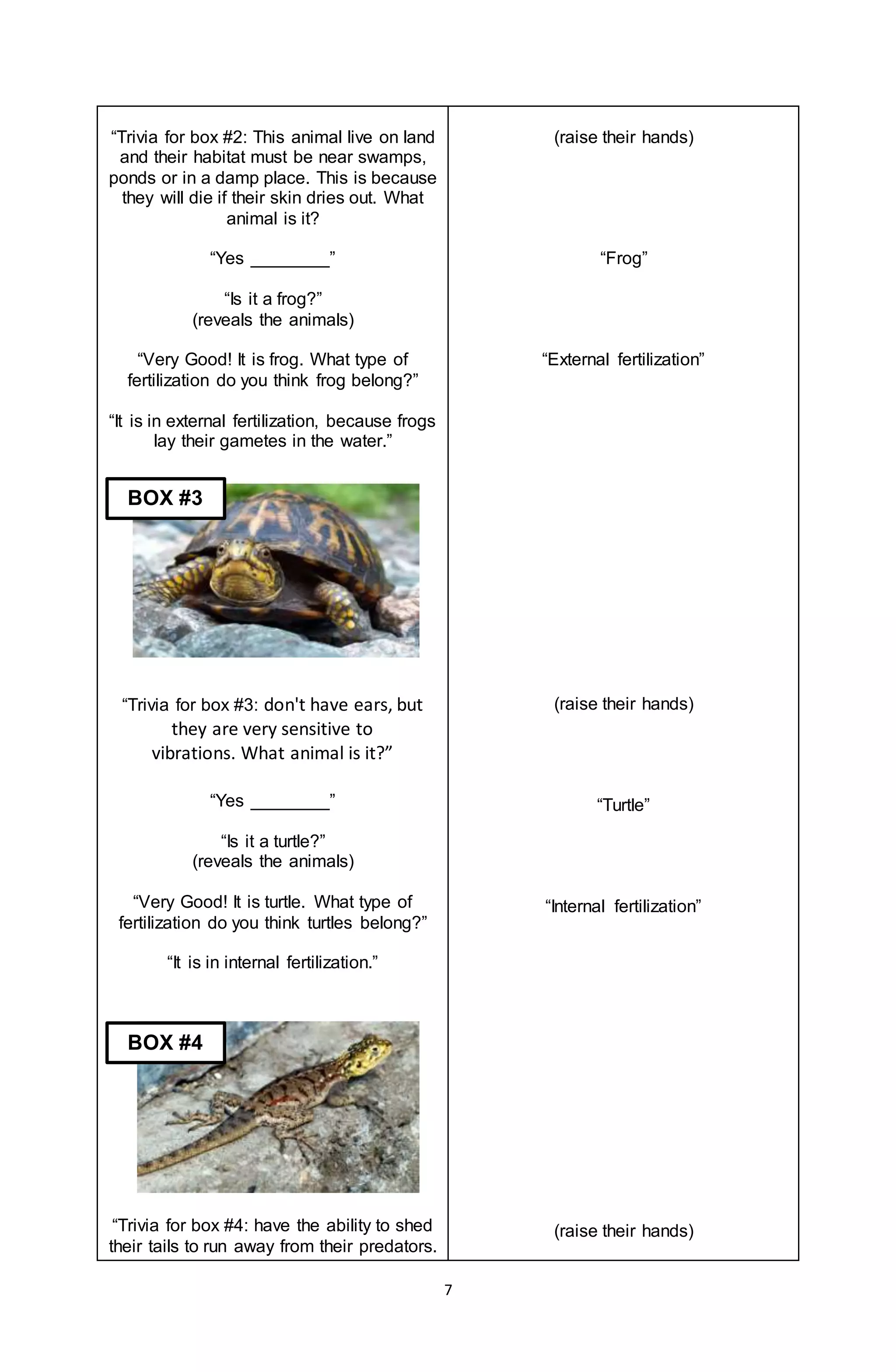 Sexual Reproduction in Animal (Internal and External Fertilization | DOCX
