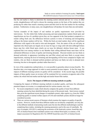 Final DG SANCO study on various methods of stunning for poultry | PDF