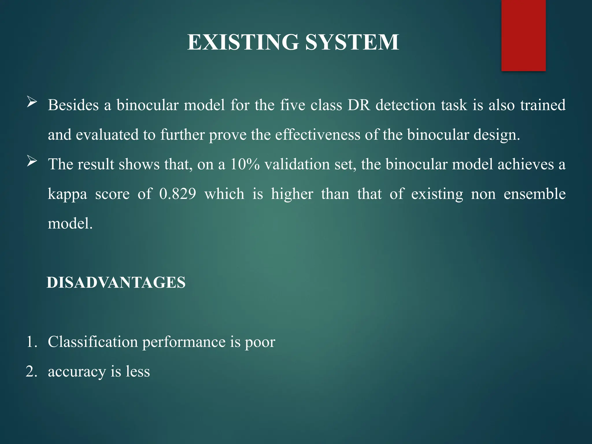 Diabetic Retinopathy using image processing | PPTX