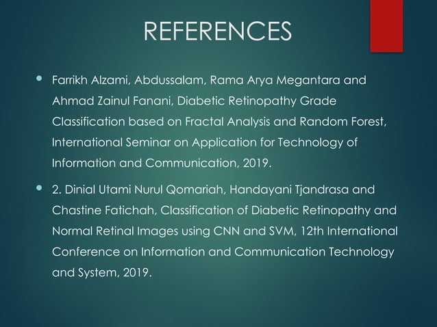 Diabetic Retinopathy using image processing | PPTX