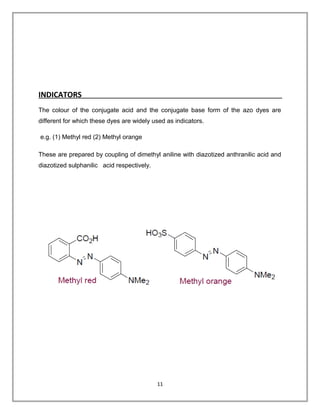 diazotisation reaction and synthesis of azodyes | DOC