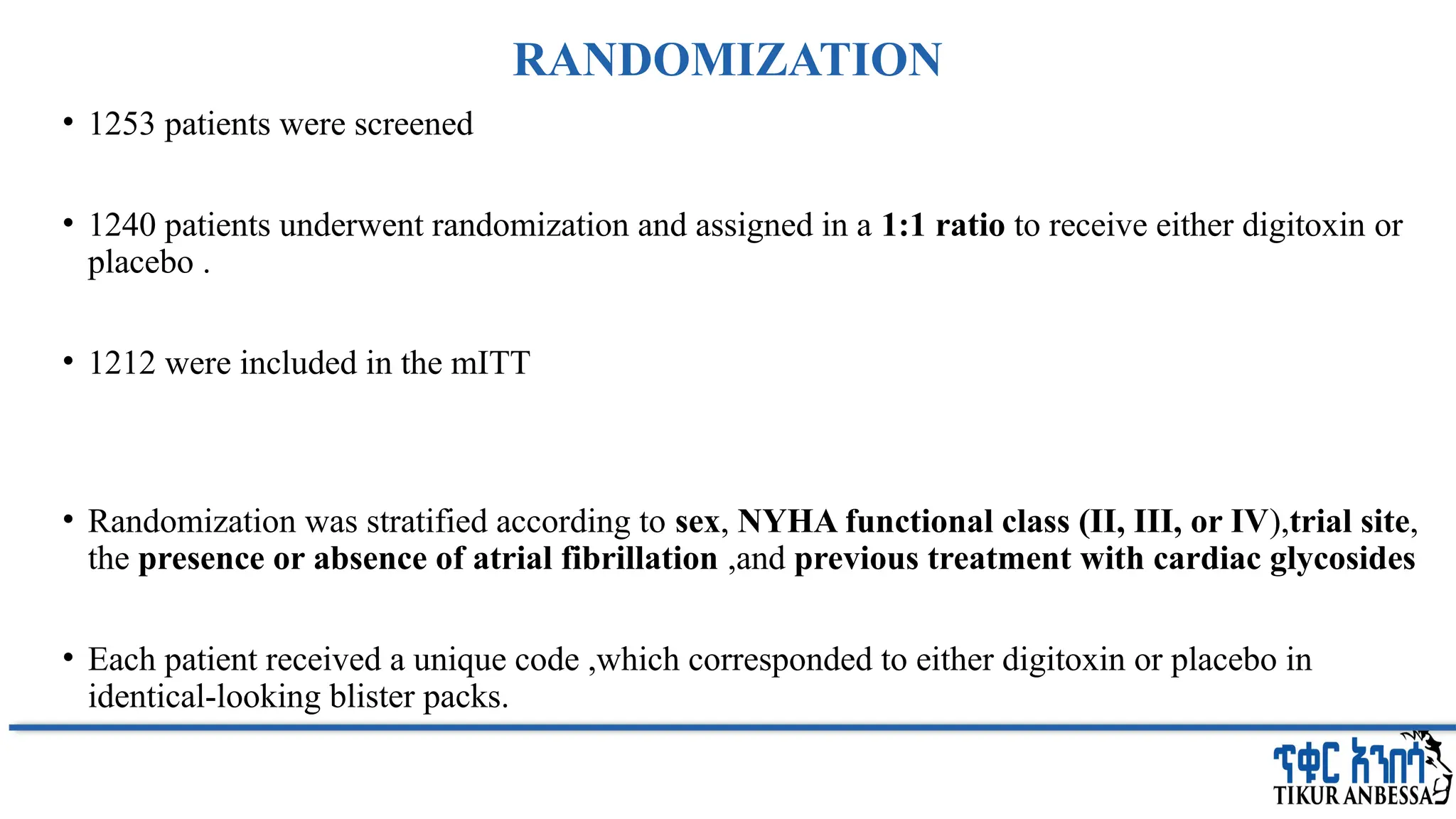 Digit HF trial review presentation by a resident | PPTX