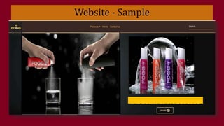 Digital campaign for brand Fogg | PPTX