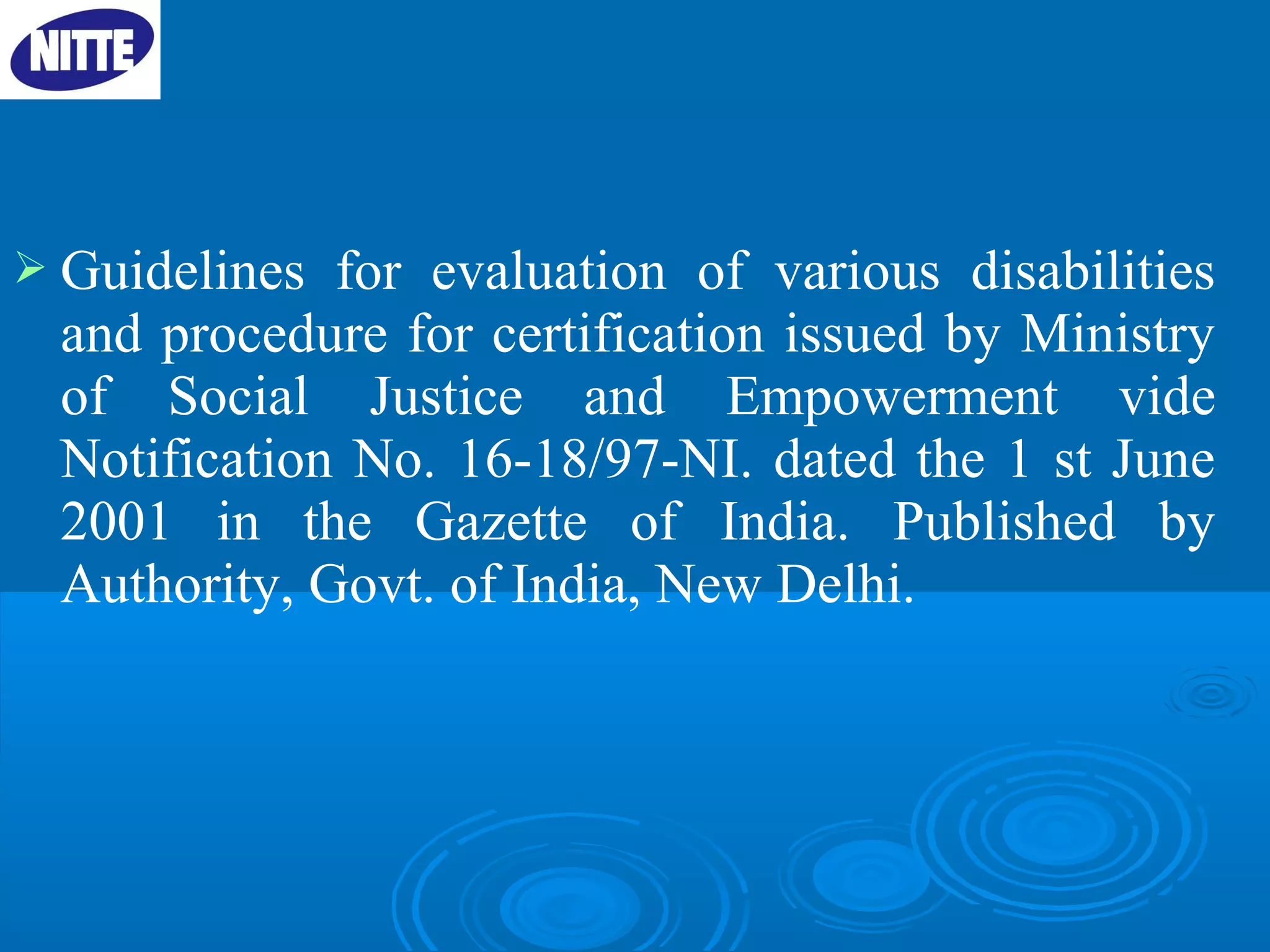 Final disability | PPT