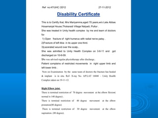 Final disability | PPT