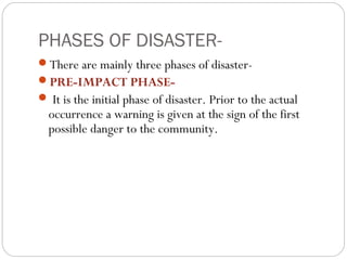disaster nursing | PPT