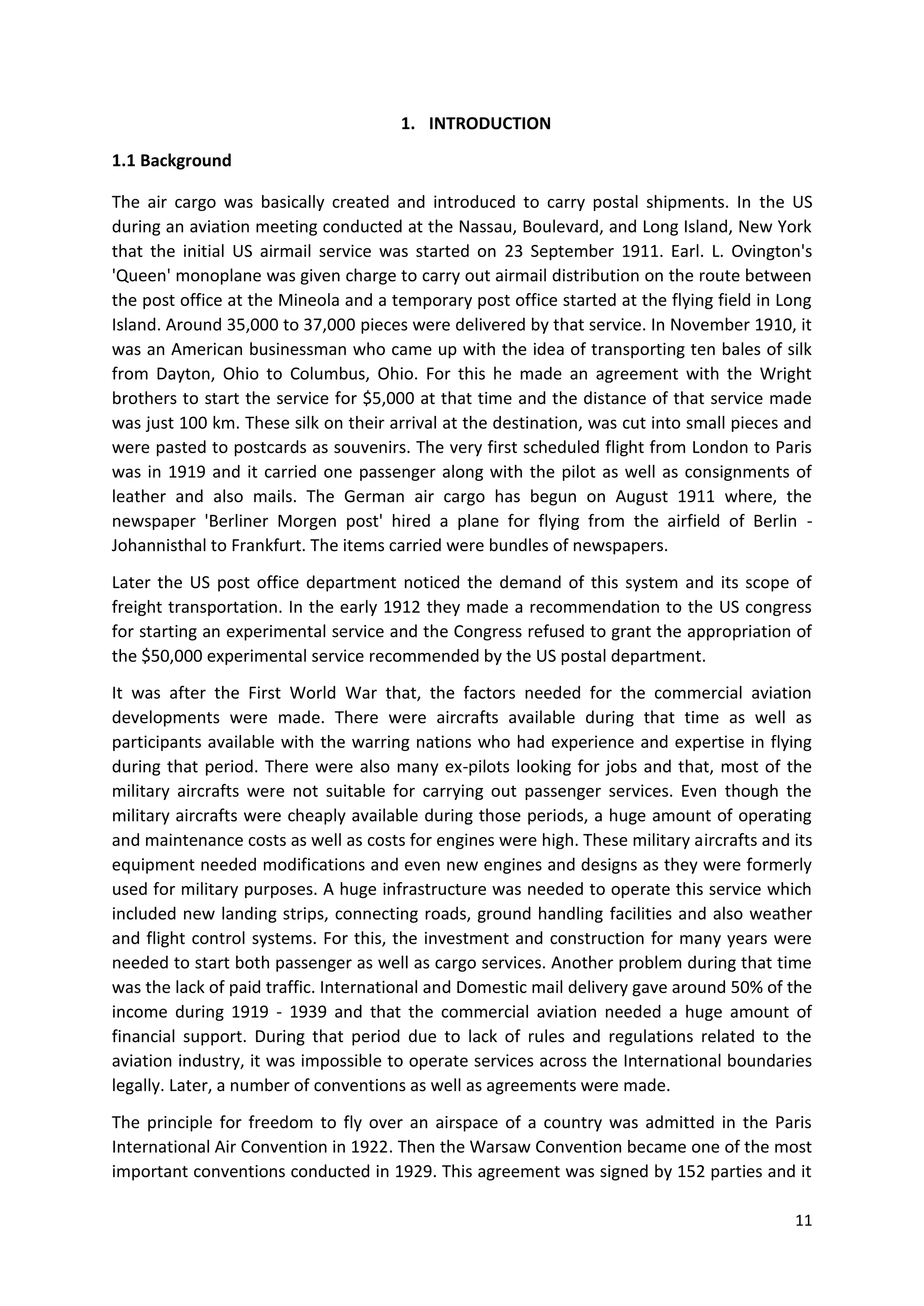 Aircraft design trends and their impact on air cargo oriented aircrafts ...