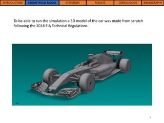 Design, CFD analysis and optimization of a F1 front wing and his brake ...