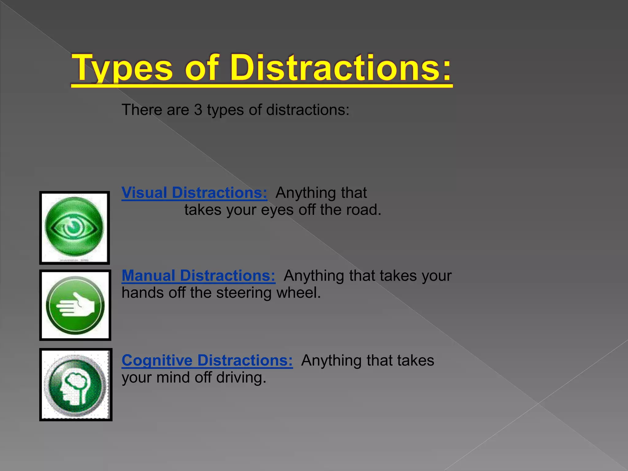 Distracted Driving | PPTX