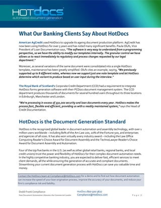 Dodd-Frank Compliance | PDF