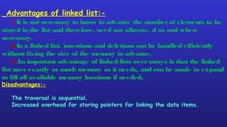 Link list CSE ( Data structure ) . | PPT | Free Download