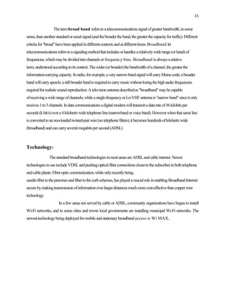 bsnl broadband documentation | DOCX