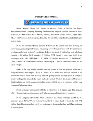 bsnl broadband documentation | DOCX