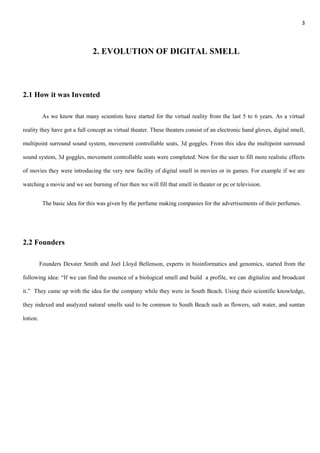 digital scent technology | DOCX