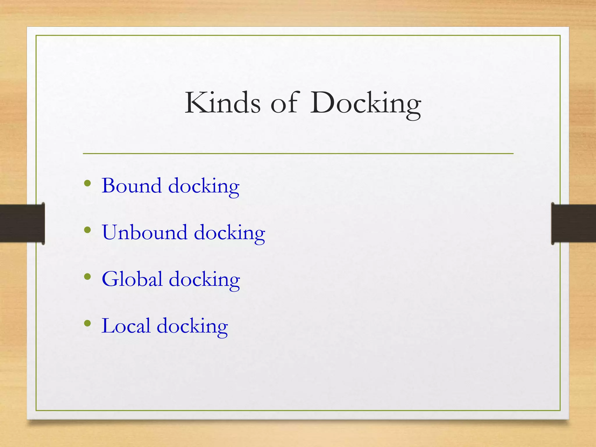 docking | PPTX