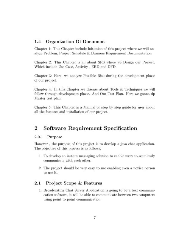 Chat Application Full Documentation Pdf Computer Software And Applications Computing