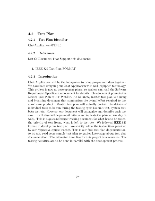 Chat Application Full Documentation Pdf Computer Software And Applications Computing