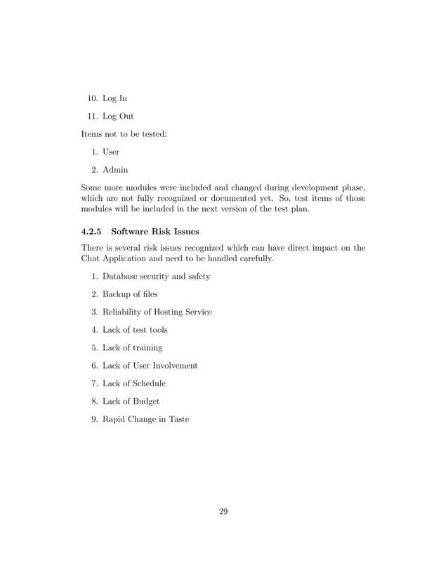 Chat Application Full Documentation Pdf Computer Software And Applications Computing