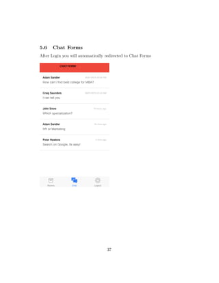 Chat Application [Full Documentation] | PDF