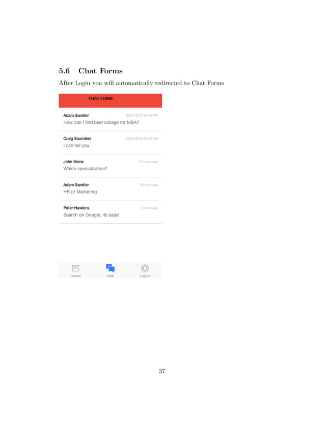 Chat Application [Full Documentation] | PDF | Computer Software and Applications | Computing