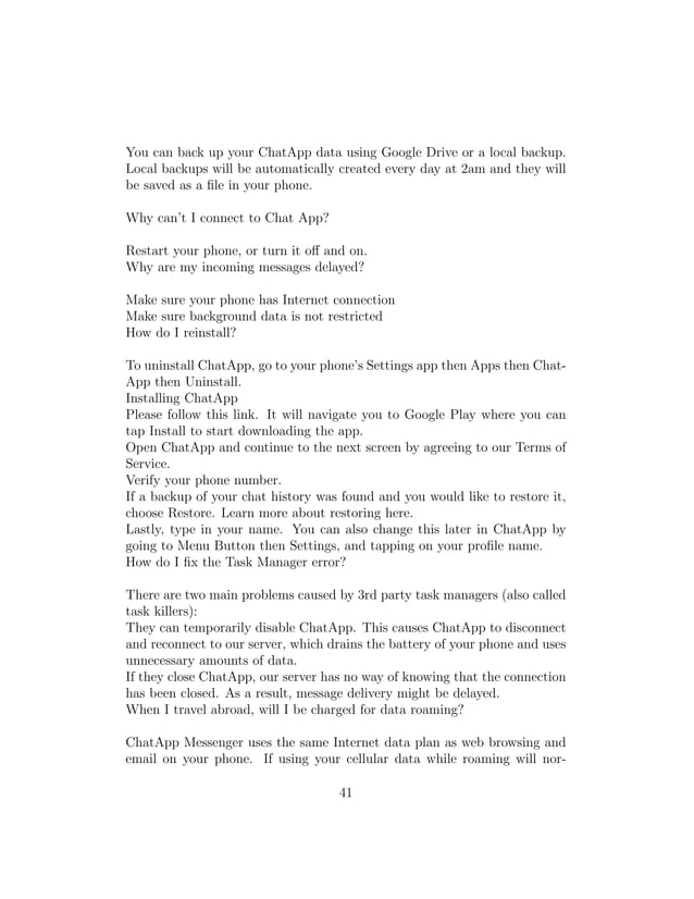 Chat Application Full Documentation Pdf Computer Software And Applications Computing