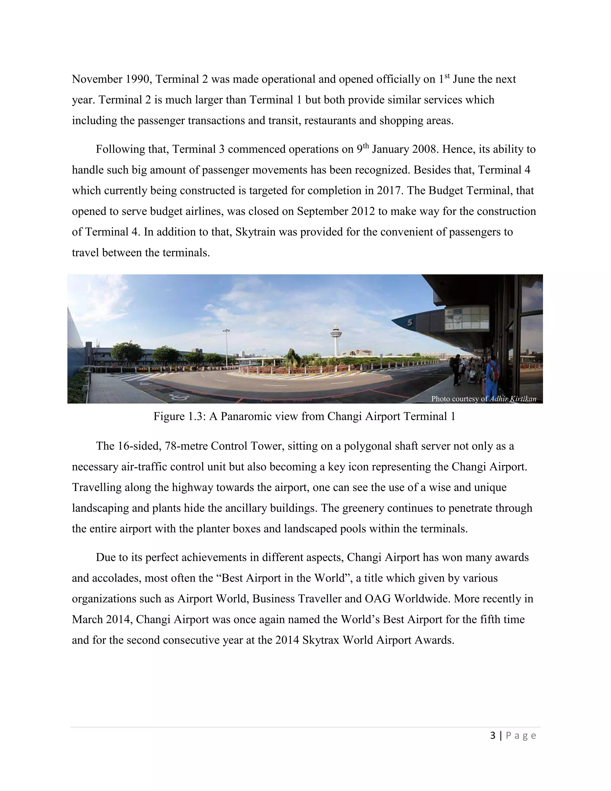 Case Study of Changi Airport,Singapore | PDF