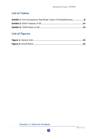 Case Study Analysis on General Electric | DOCX