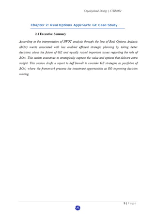 Case Study Analysis on General Electric | DOCX