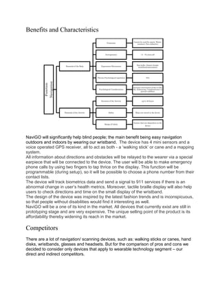 Fashion Wearable Technology: NaviGo | PDF