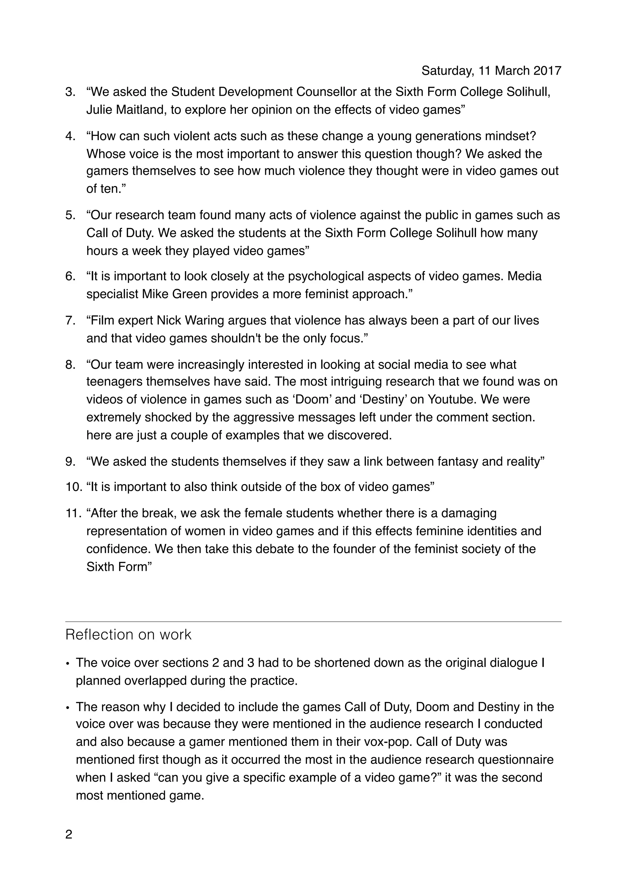 Final documentary script and timings pdf | PDF