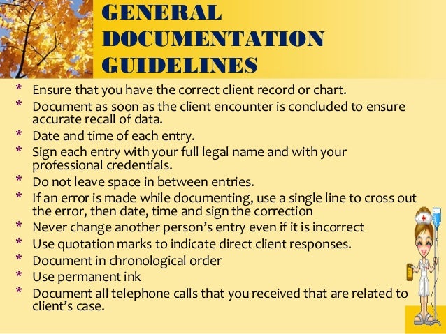 Documentation and Reporting