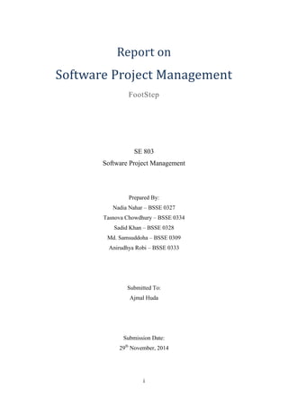 Final document of software project | PDF