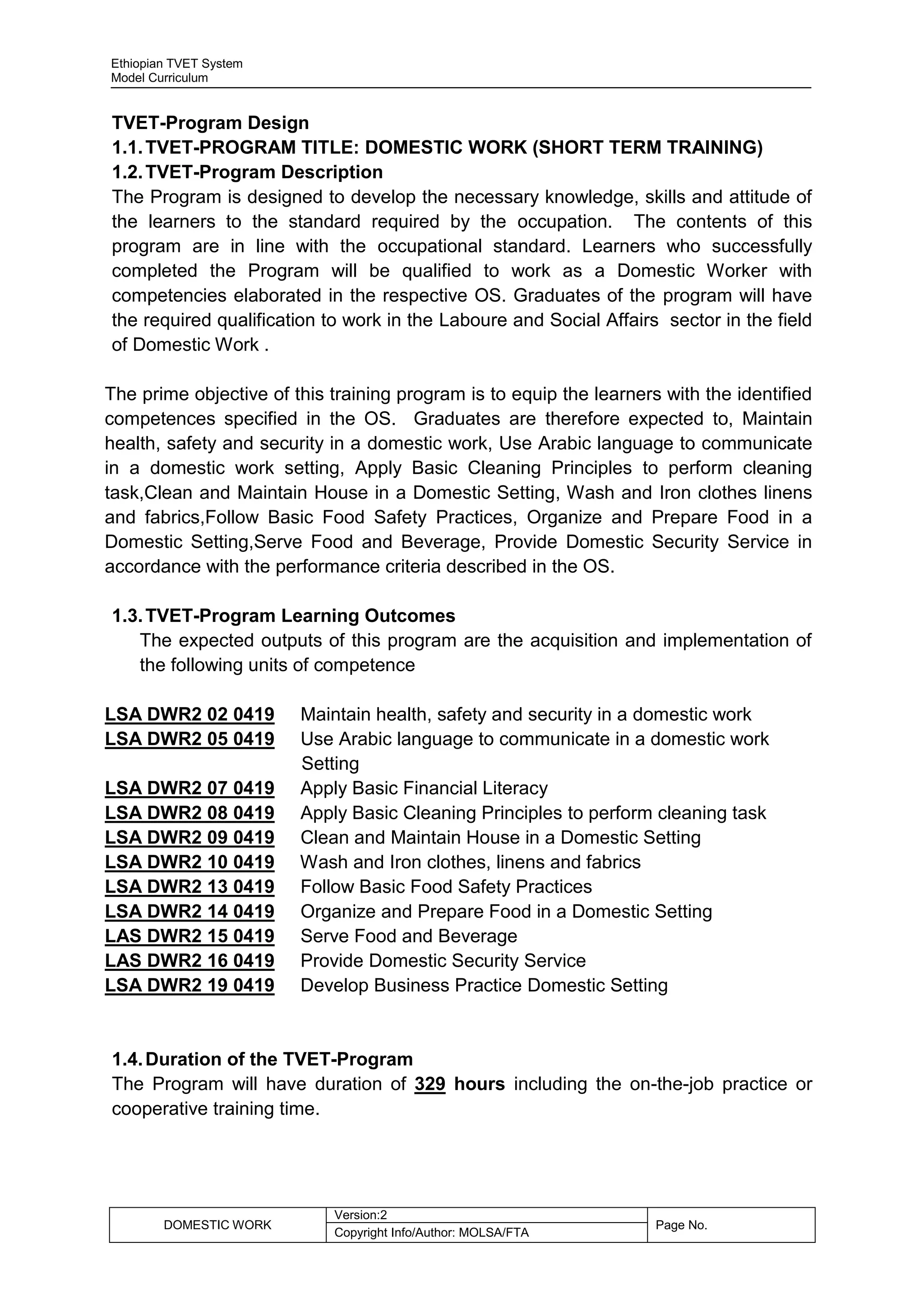 Final Domestic (short term training ) curriculum.doc