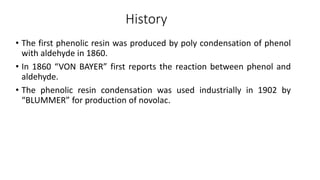 Preparation of Phenol-Formaldehyde Resin | PPTX