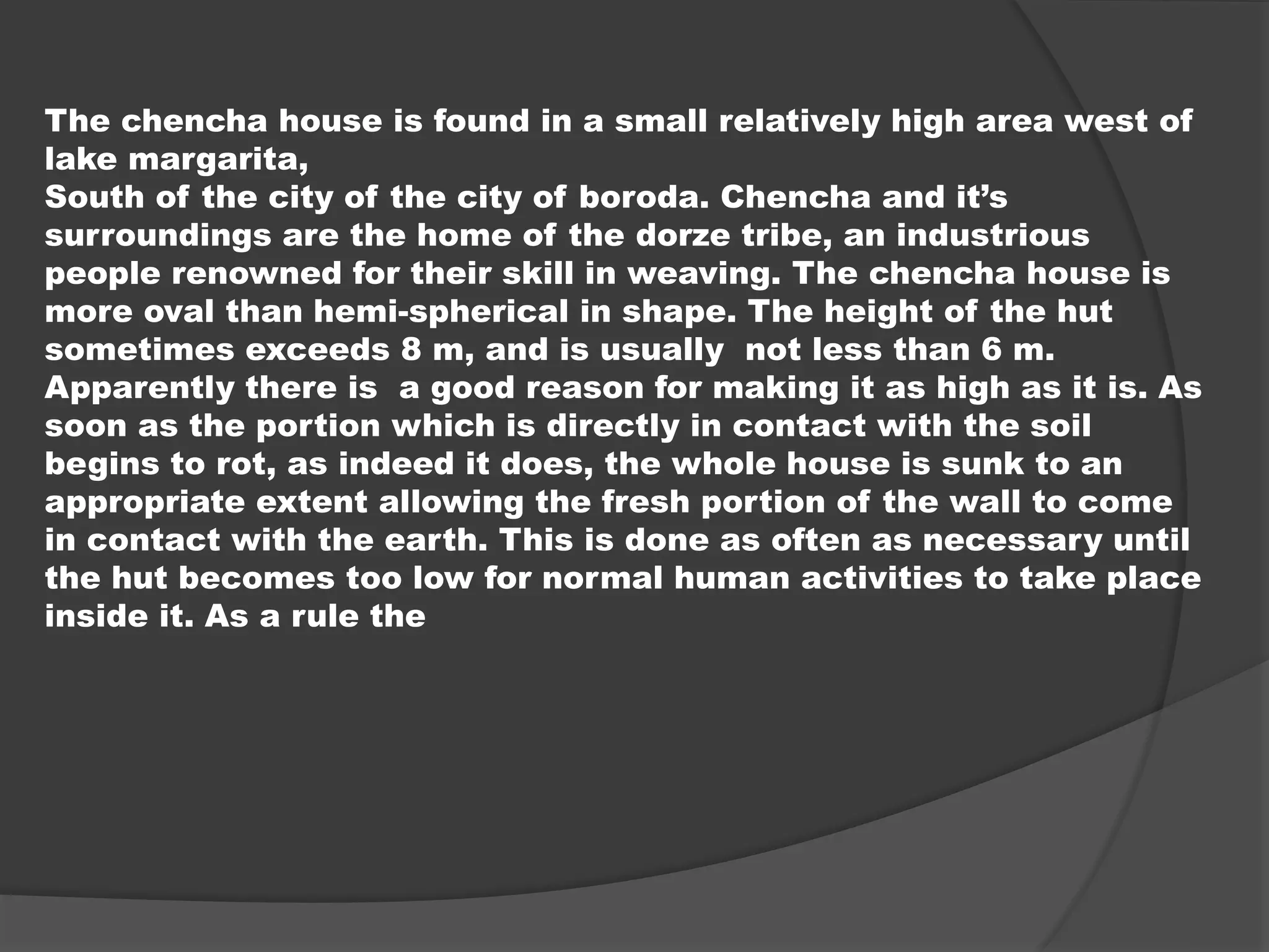 Dorze House of Ethiopia | PPTX