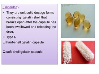 Pharmaceutical dosage forms | PPTX
