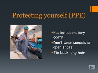 do's and dont's in the lab | PPTX