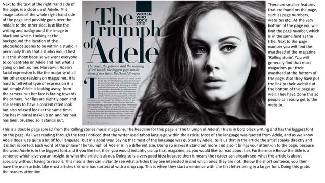 Double page analysis | PPT