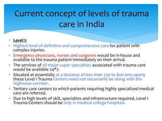 Injury Management should be included as "Must Know" | PPT