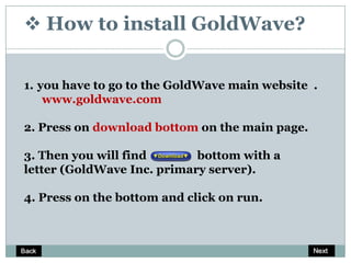 GoldWave | PPTX