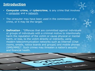 cyber crime | PPT