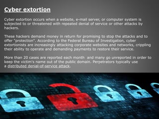 cyber crime | PPT