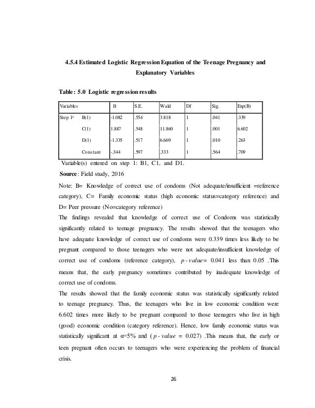 statistical research report